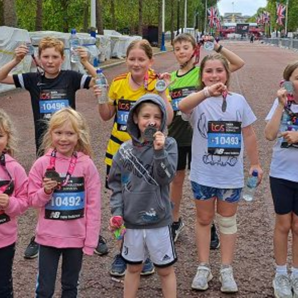 Old Bexley C of E Primary School - London Mini Marathon Runners