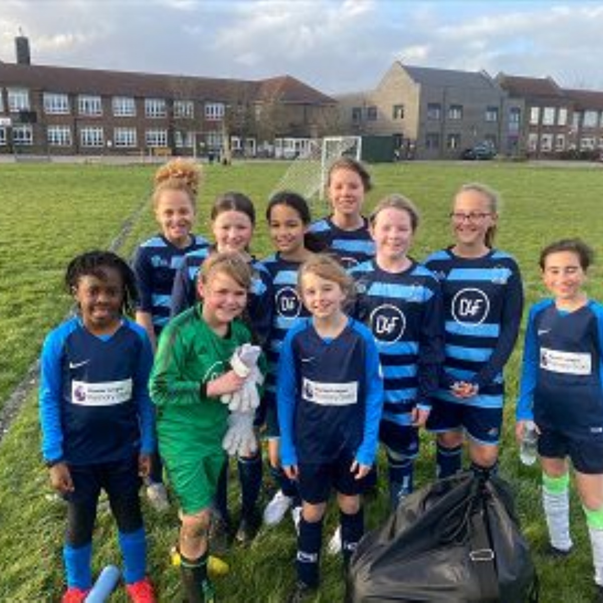 Old Bexley C of E Primary School - Girls Football Team success